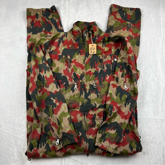 Vintage | Jackets & Coats | Vintage Camo Germany Military Coveralls ...